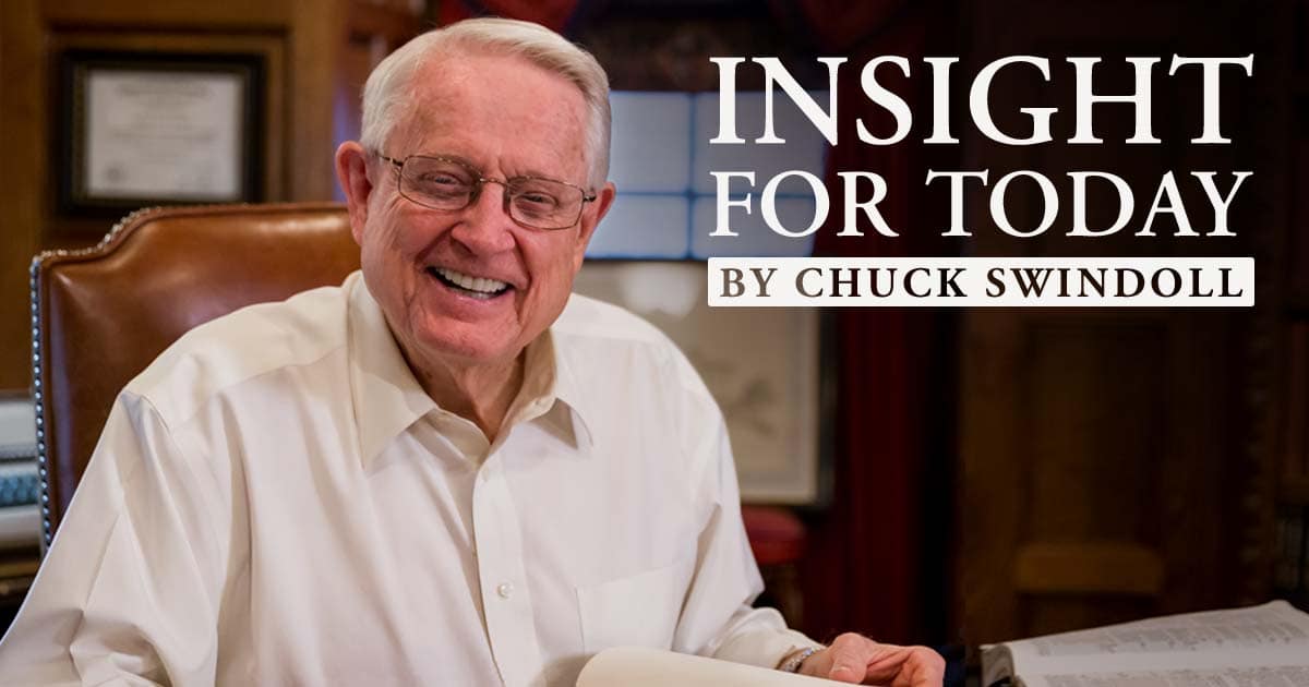 Insight for Today with Chuck Swindoll The Christ Gospel Radio